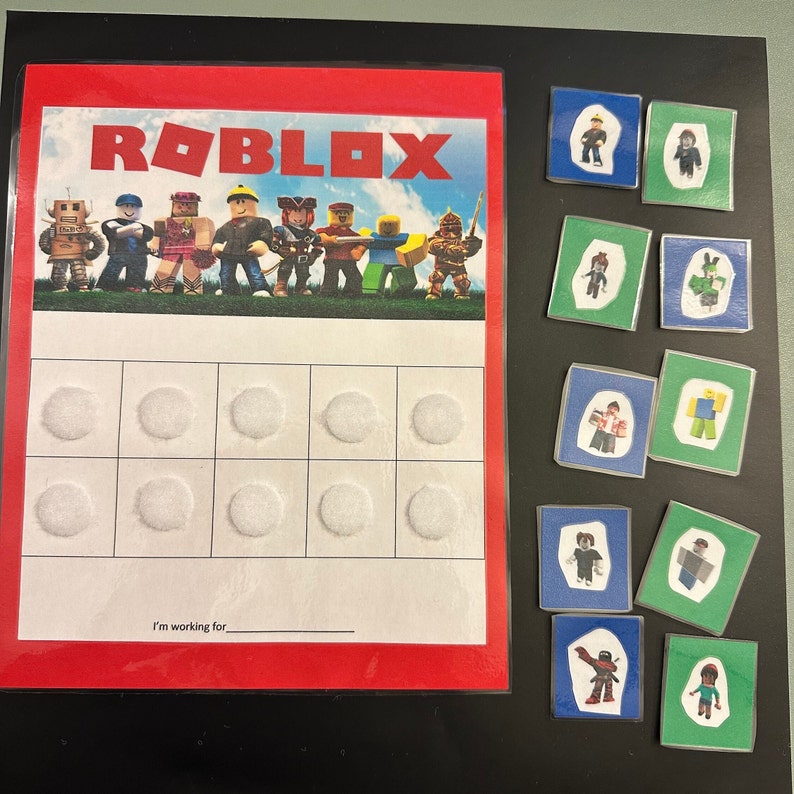 Custom Themed Token Board With Extra Tokens &free Shipping - Etsy