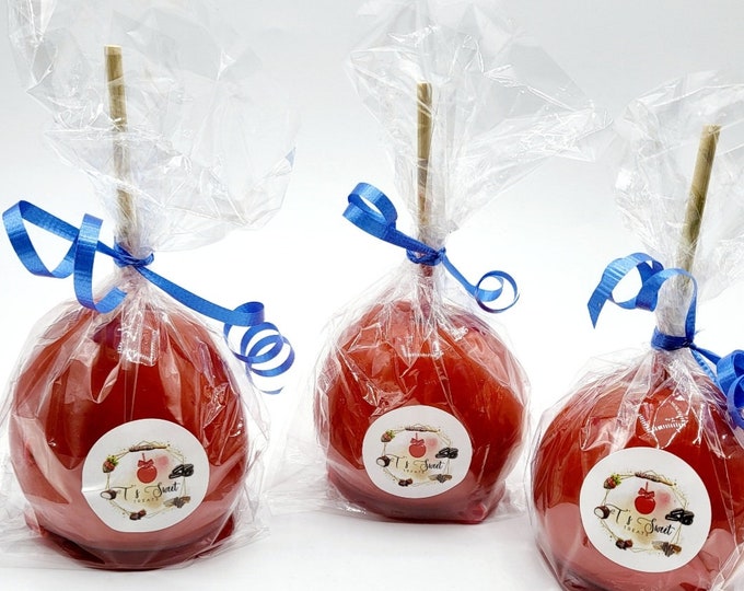 Homemade Hard Candy Apples (1dz): Custom Flavors - Etsy