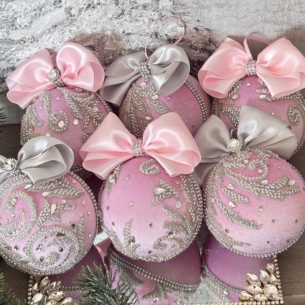 Elegant Christmas Ornaments - Etsy