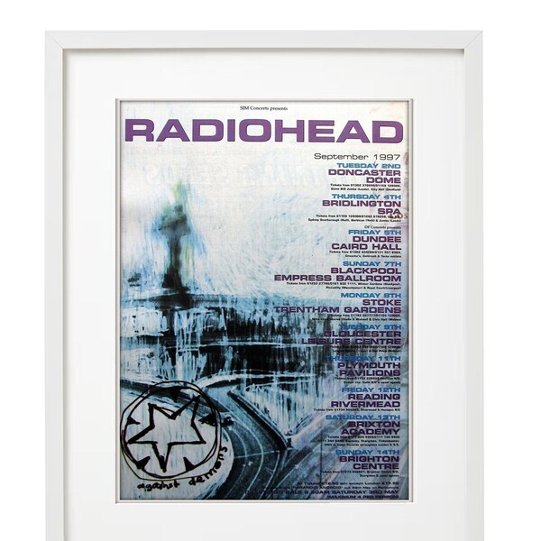 Radiohead Poster - Etsy UK