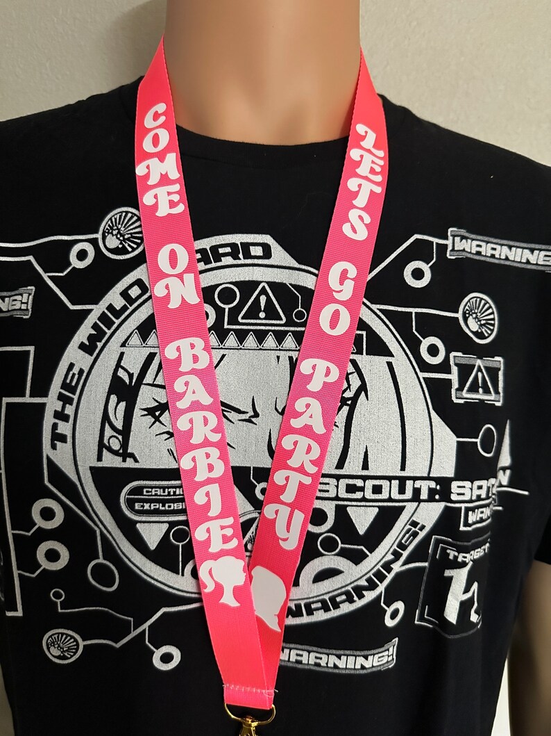 Hot Pink Lanyards - Etsy