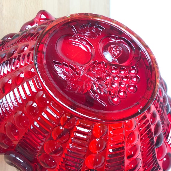 Collectibles Art & Collectibles Vintage Tiara Indiana Glass Ruby Red ...