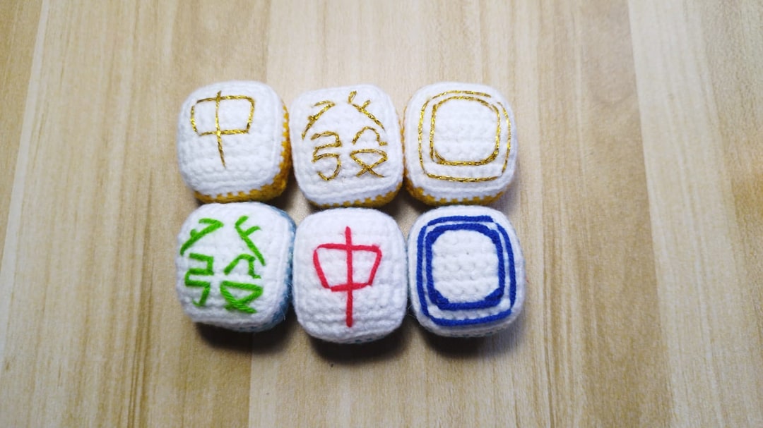 Crochet Mahjong Tiles PATTERN - Etsy