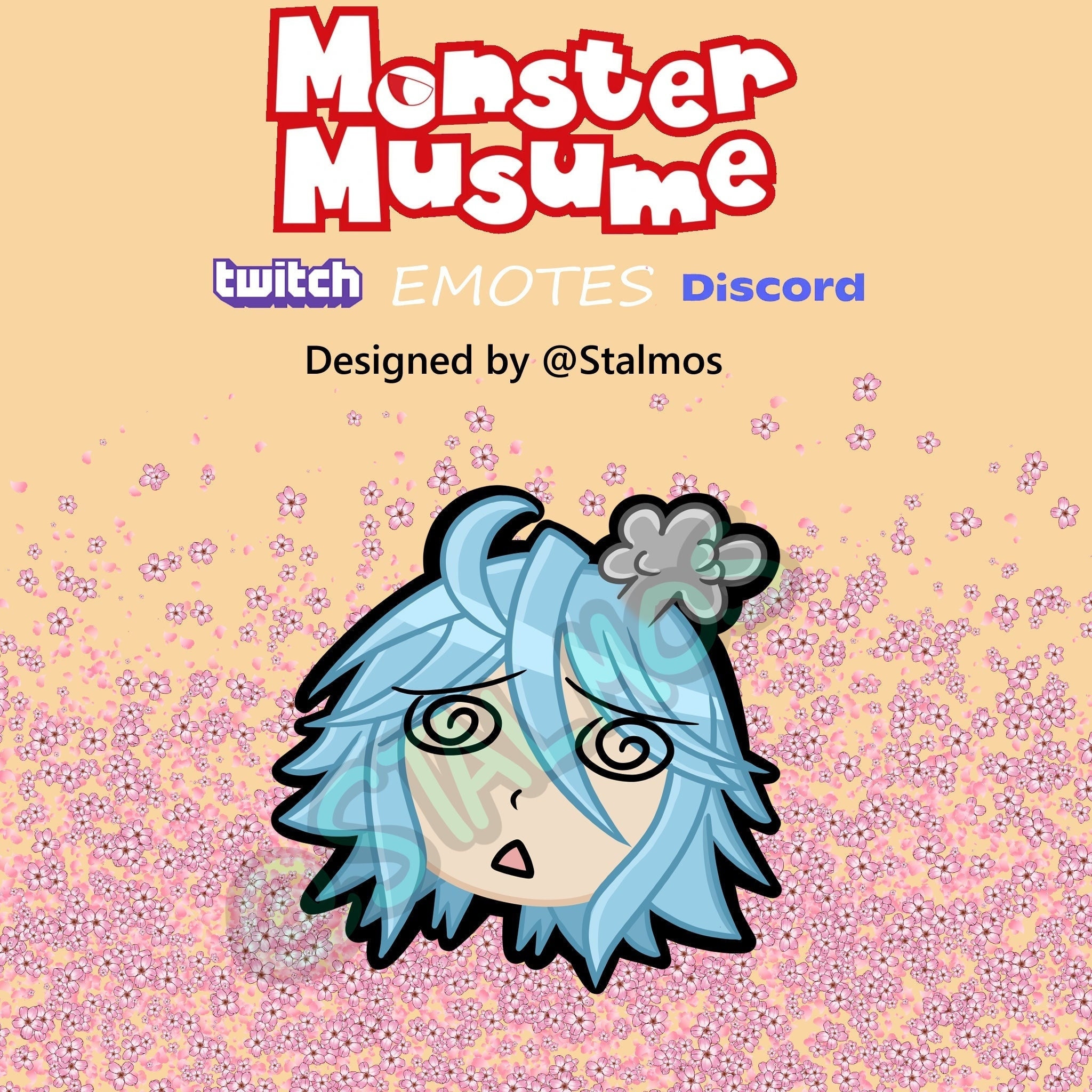 Monster Musume Emotes for Discord and Twitch individual - Etsy
