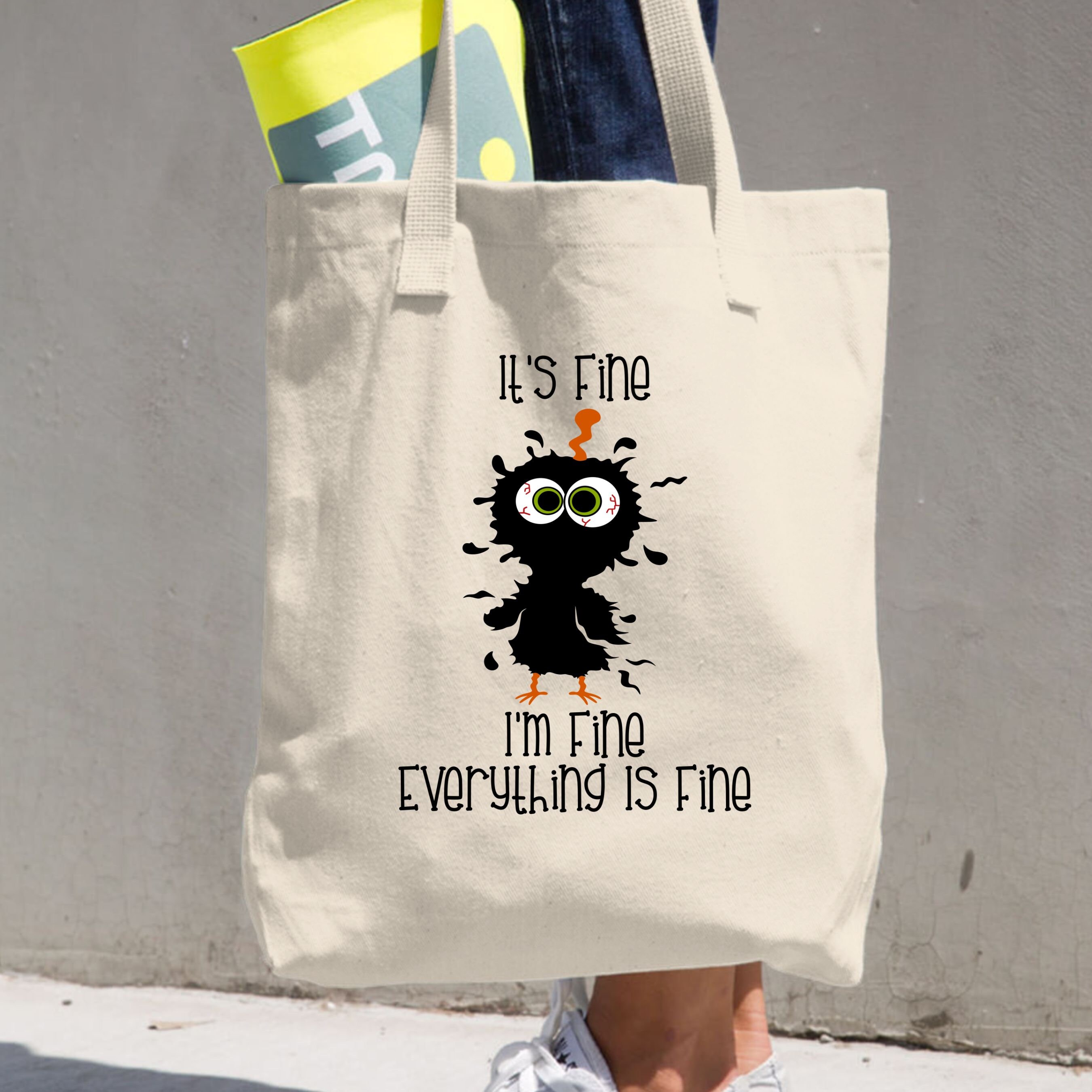 It's Fine I'm Fine Everything is Fine SVG, Funny Bird Clipart, It's ...