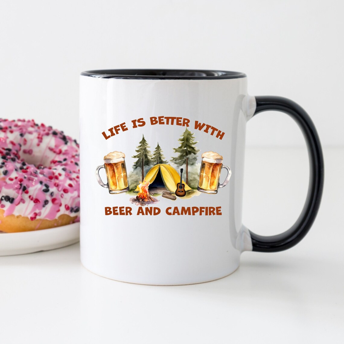 Funny Camping PNG, Camping & Beer Png, Campfire Png, Camping T-shirt ...