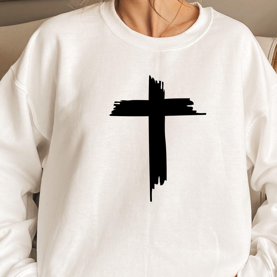 Rustic Christian Cross SVG Files, Cross Cut Files, Cross Vector, Faith ...