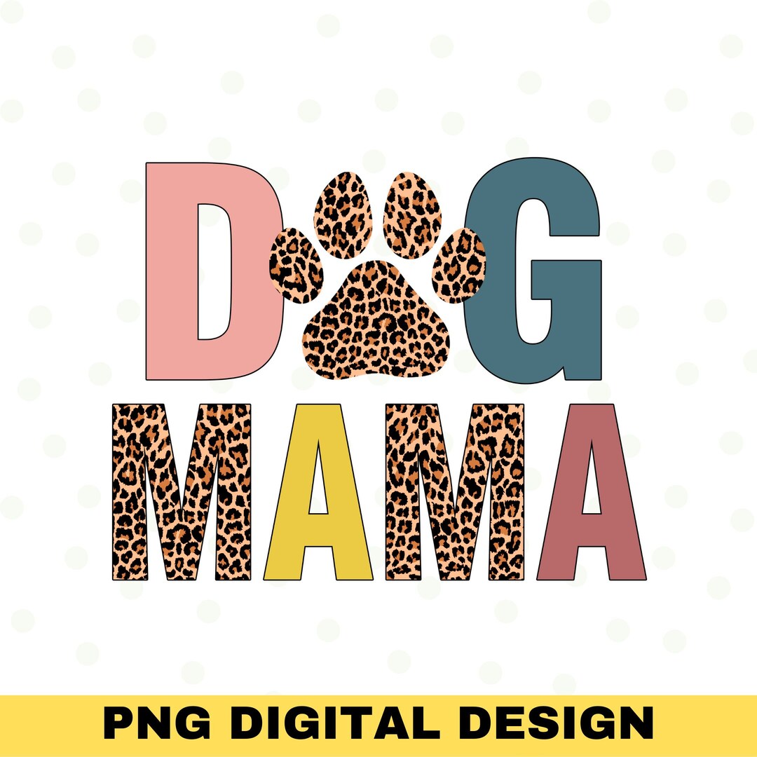 Boho Dog Mama PNG, Dog Mama Sublimation, Dog Mom Life Png, Fur Mama ...