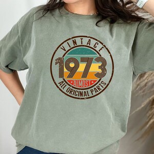 Vintage 1973 Svg, 51st Birthday, 1973 Shirt Svg, Birthday Gift ...