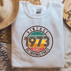 Vintage 1973 Svg, 51st Birthday, 1973 Shirt Svg, Birthday Gift ...