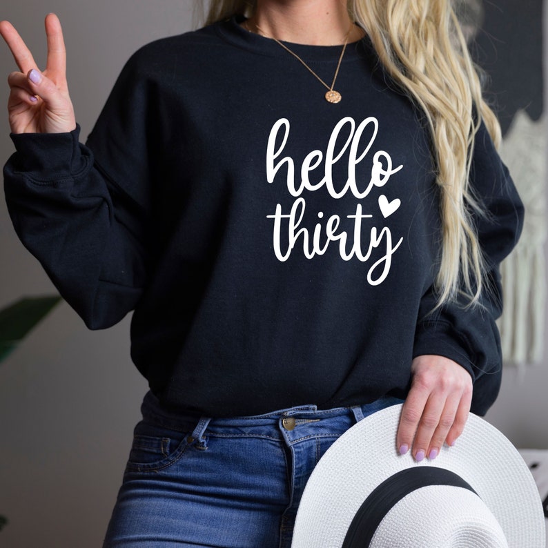 Hello Thirty SVG Hello 30 Svg Digital Download Dxf Png - Etsy