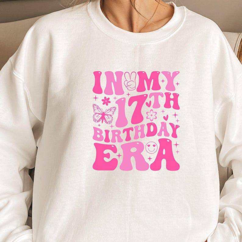 In My 17th Birthday Era Svg, 17 Svg, Birthday Girl Svg, Girl's Birthday ...