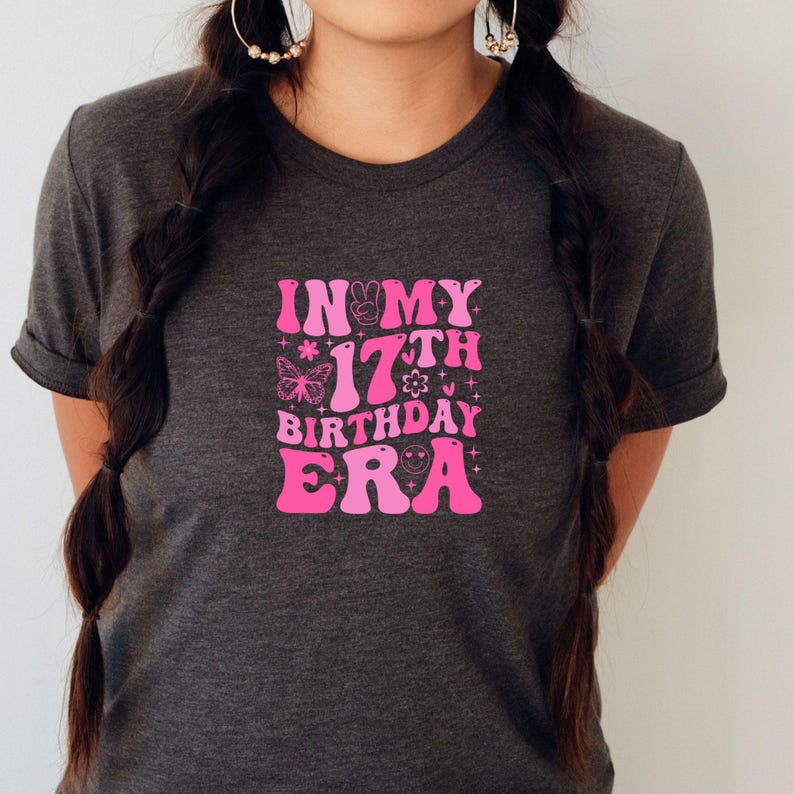 In My 17th Birthday Era Svg, 17 Svg, Birthday Girl Svg, Girl's Birthday ...
