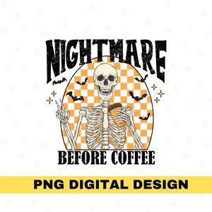 Skeleton Drinking Coffee Png, Skull Png, Sublimation Designs, Skeleton ...