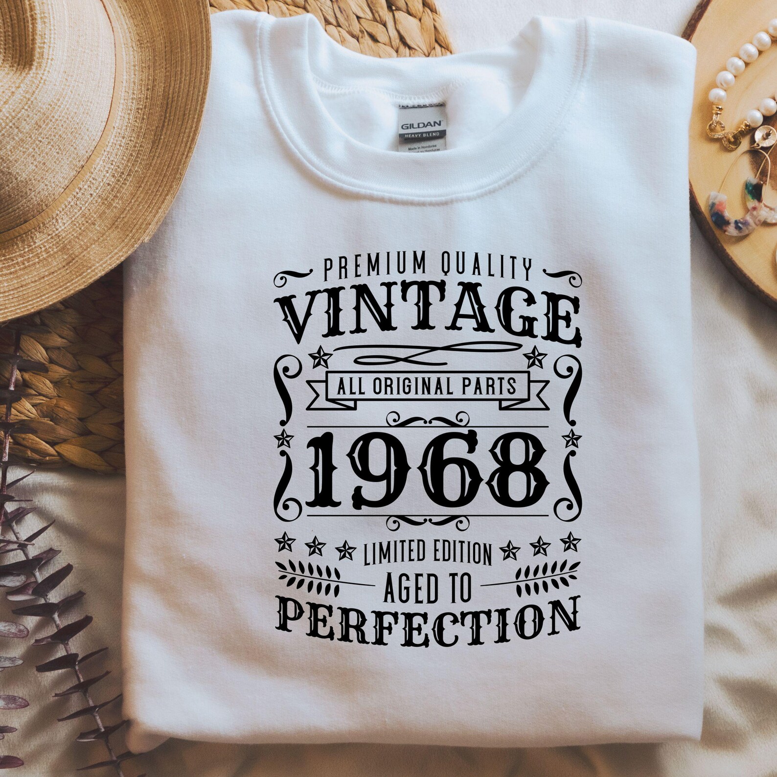 Vintage 1968 Svg, 1968 Birthday Gift, Birthday Svg, 1968 Shirt Svg ...