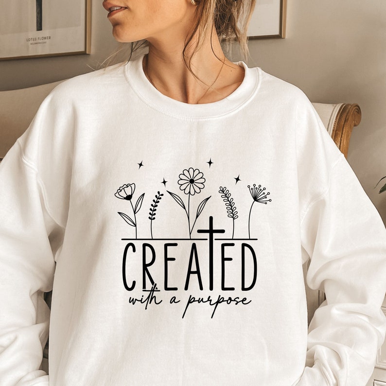 Created With a Purpose PNG, Christian, Easter, Wildflowers, Worthy ...