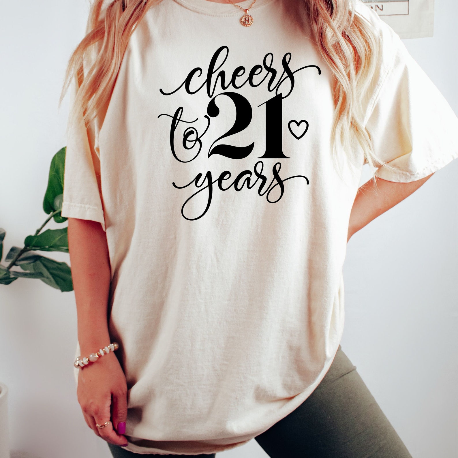 Cheers to 21 Years Svg, 21st Birthday Svg Png, Twenty First Birthday ...