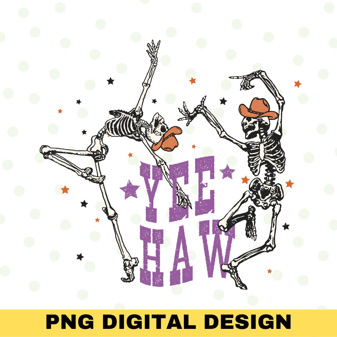 Skeleton Fall Sublimation, Dancing Skeletons Png, Halloween Clipart ...