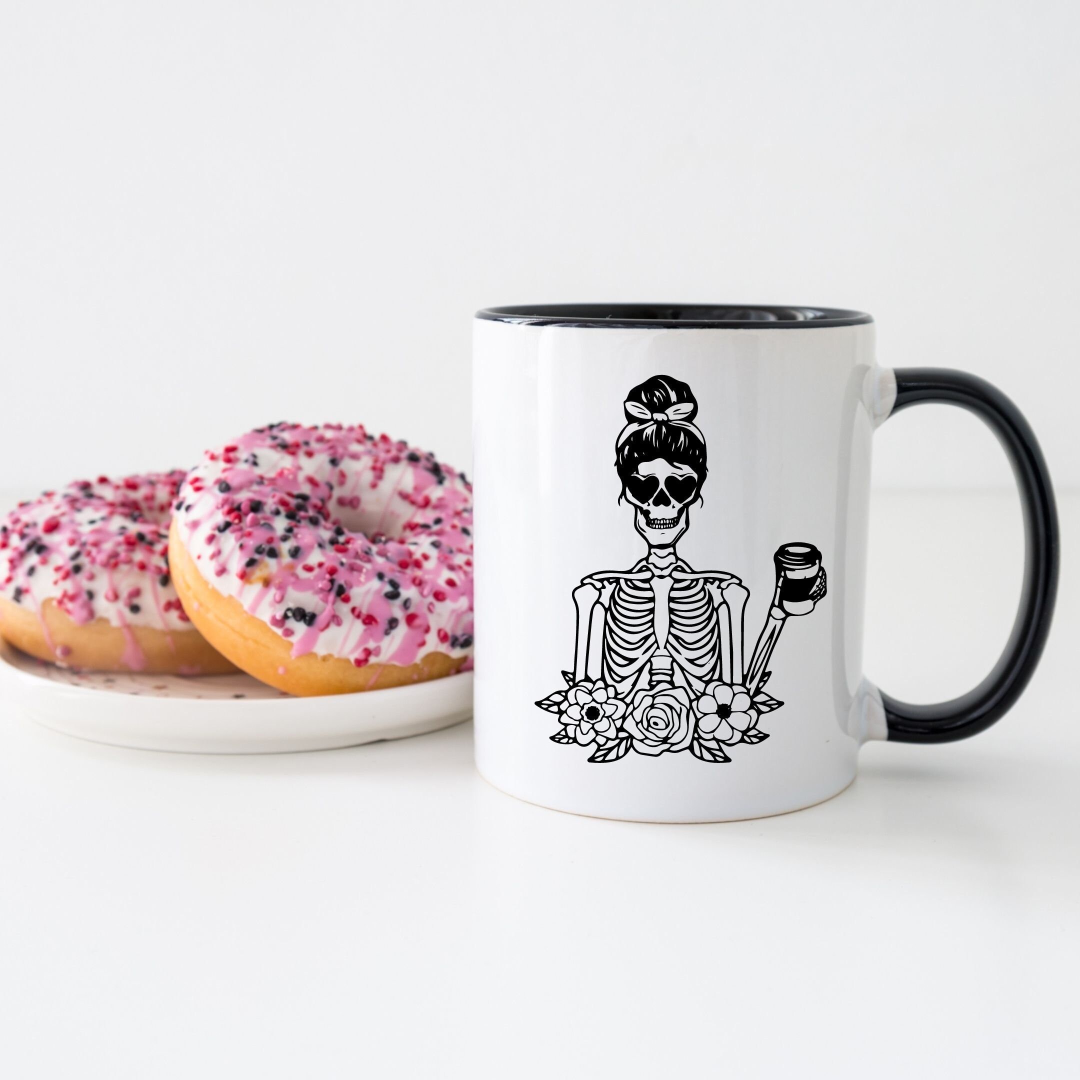 Skeleton Drinking Coffee Svg Skeleton Svg Coffee Cut File - Etsy