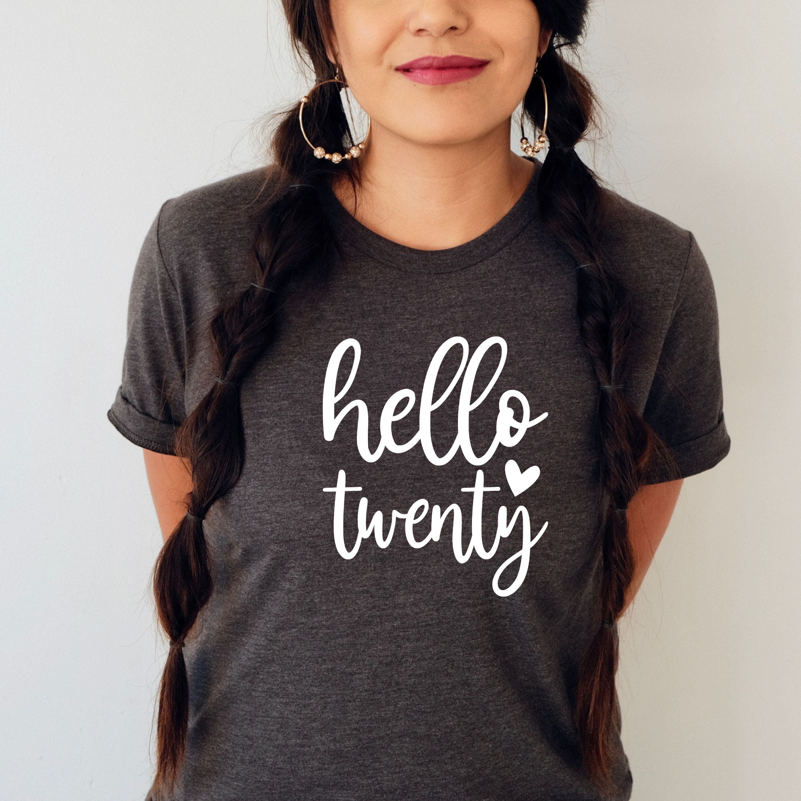 Hello Twenty SVG Hello 20 Svg Digital Download Dxf Png - Etsy