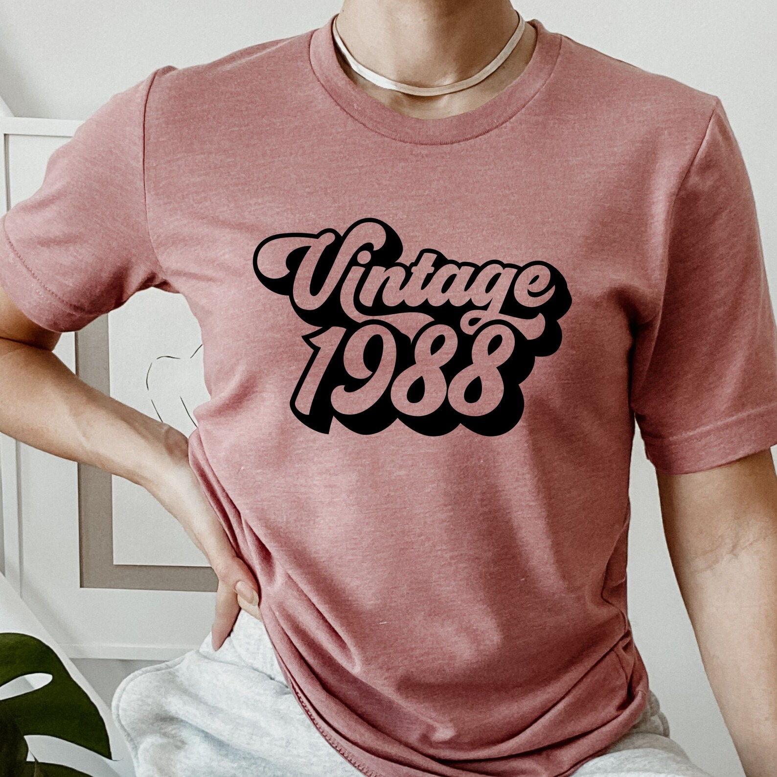 Vintage 1988 Svg Birthday Shirt Svg 1988 Shirt Svg 80's - Etsy