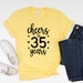 Cheers to 35 Years Svg, 35th Birthday Svg, Thirty Fifth Birthday Shirt ...