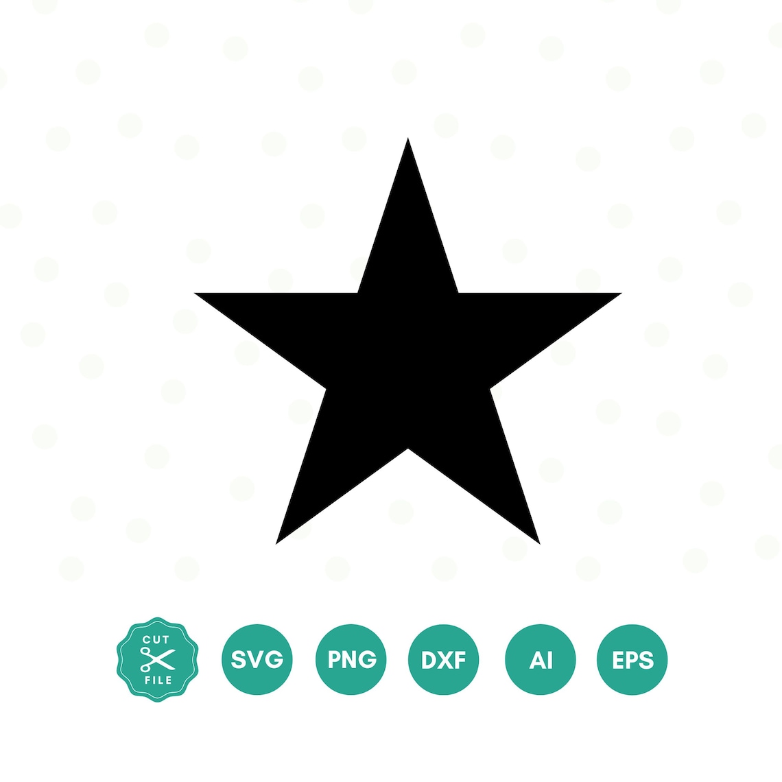 Star SVG Files Star Cut Files Star Vector Files Star - Etsy