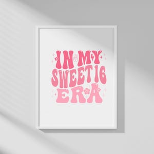In My Sweet 16 Era SVG, Sweet Sixteen SVG, Birthday Girl Svg, Birthday ...