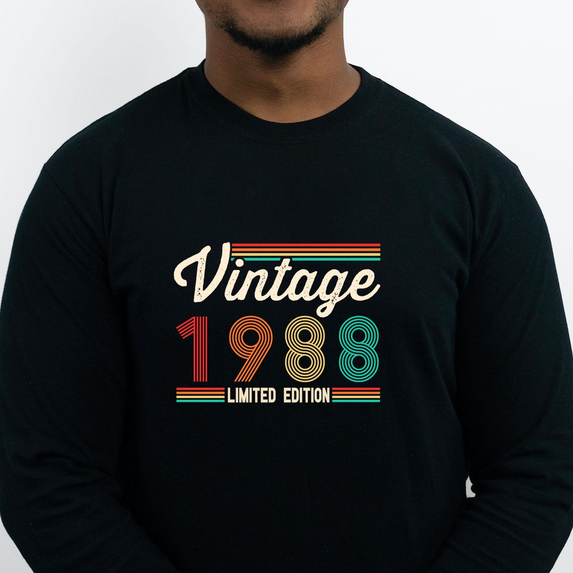 Vintage 1988 Svg, Retro 1988 Birthday Gift, 1988 Birthday Svg, 1988 ...