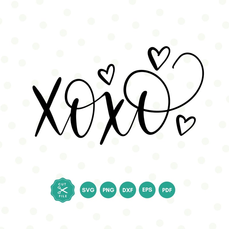 Xoxo Svg - Etsy