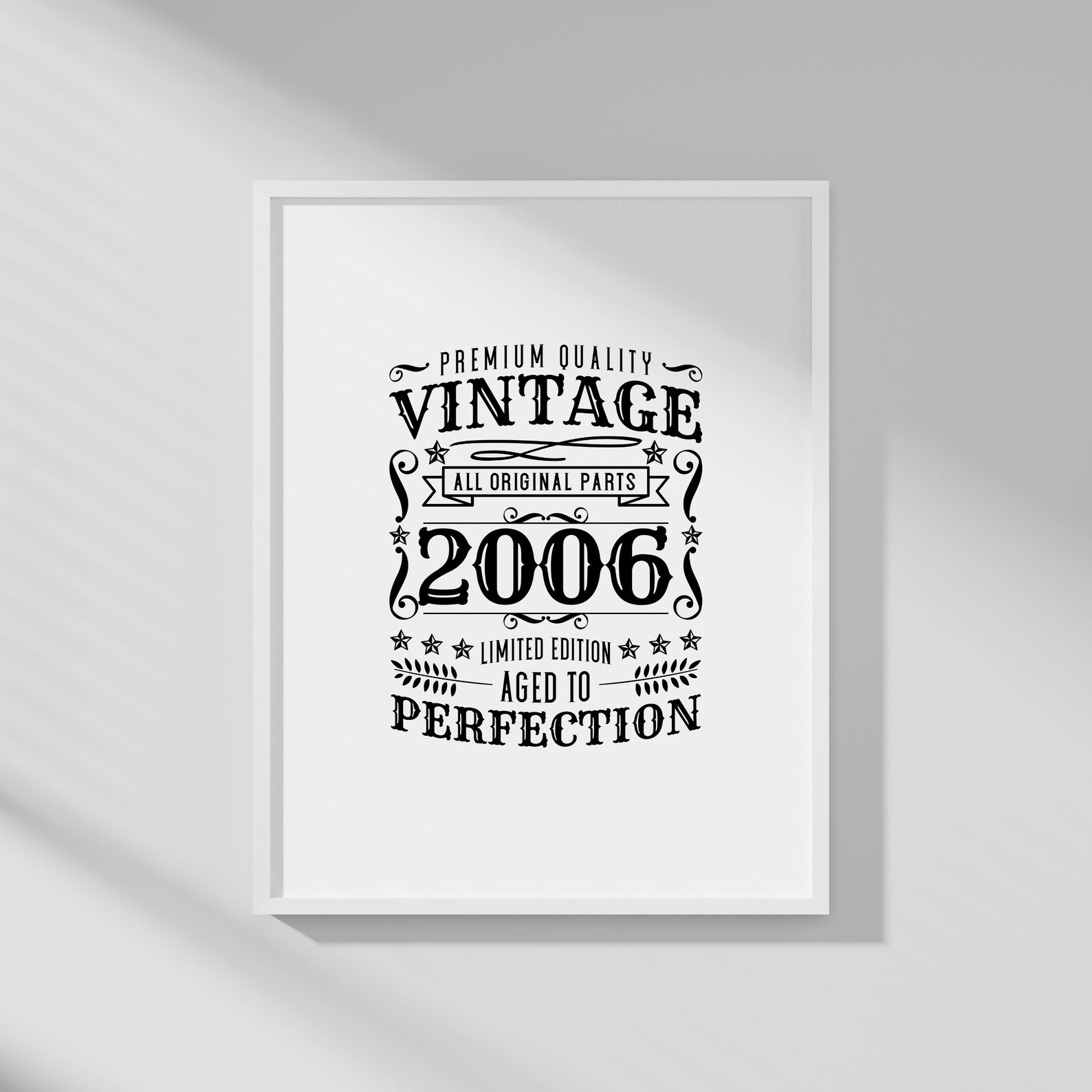 Vintage 2006 Svg, Limited Edition Svg, 18th Birthday Svg, 18th Birthday ...