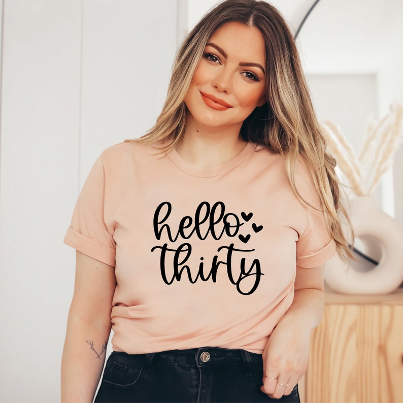 Hello Thirty SVG Hello 30 Svg Digital Download Dxf Png - Etsy