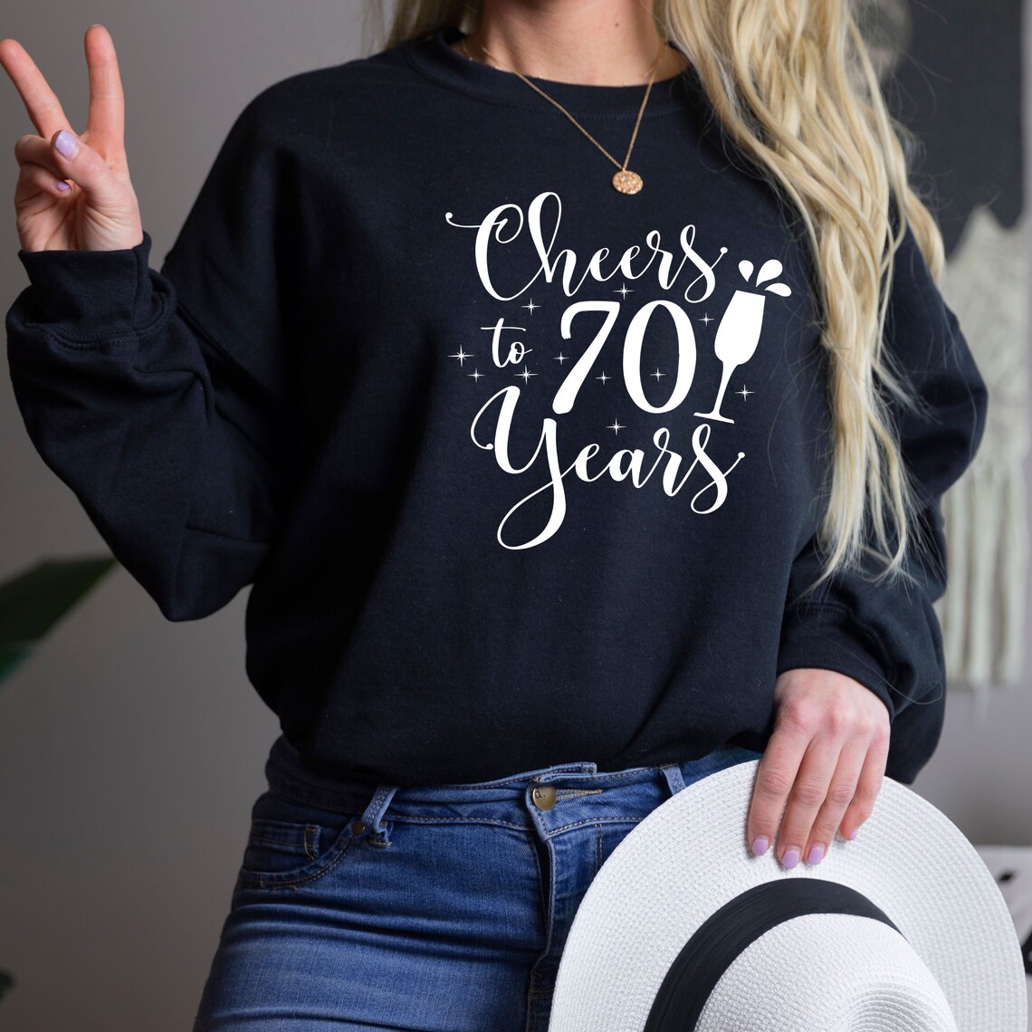 Cheers to 70 Years Svg, 70th Birthday Svg Png, Seventy Birthday Shirt ...