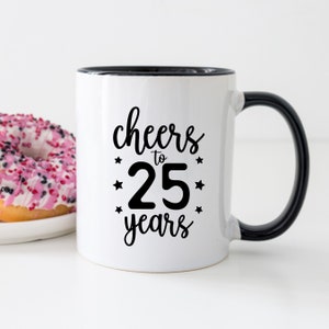 Cheers to 25 Years Svg, 25th Birthday Svg, Twentyfifth Birthday Shirt ...