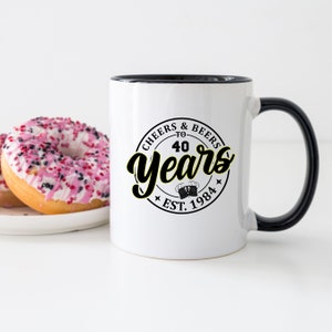40th Birthday Svg, Vintage 1984 Svg, 40 Birthday Shirt, Est 1984 Shirt ...