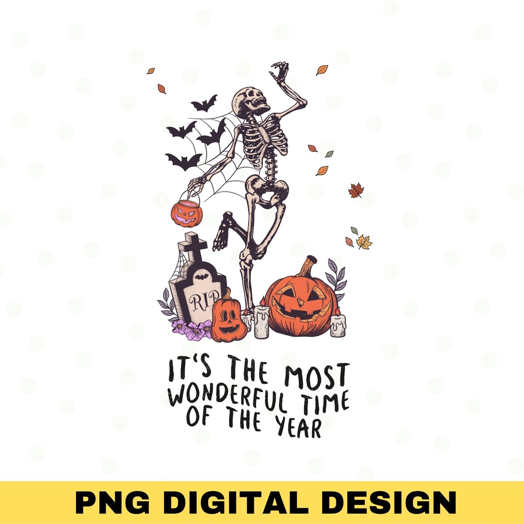 Skeleton Fall Sublimation, Skeletons Png, Halloween Clipart ...
