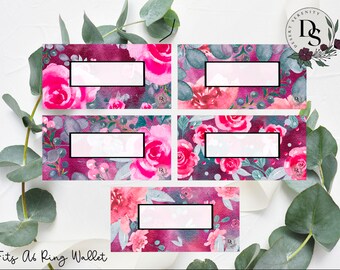 Watercolor Rainbow Printable Cash Envelopes With Transaction - Etsy