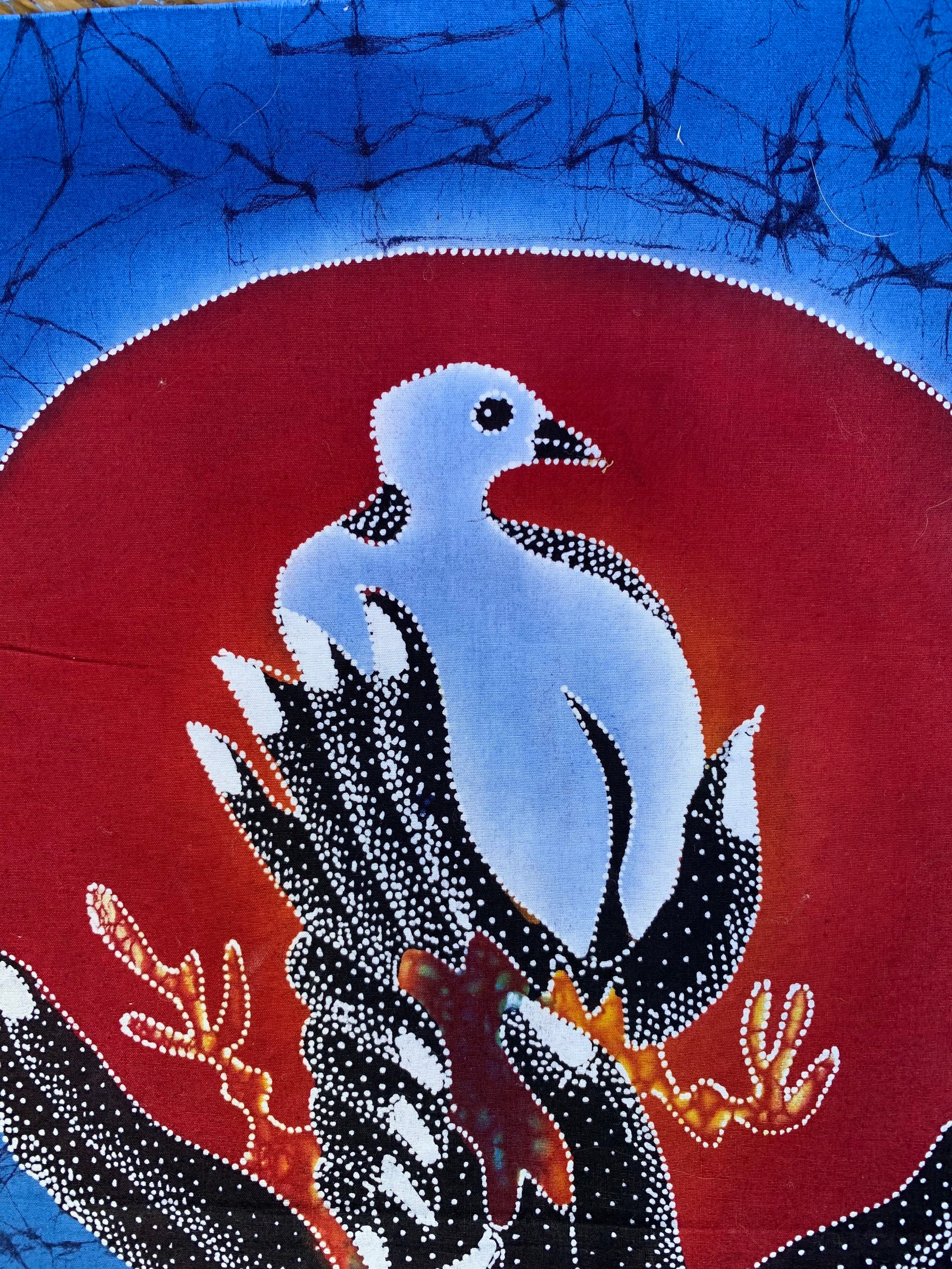 Imaginative Indonesian Batik Art Painting Handcrafted by Local - Etsy