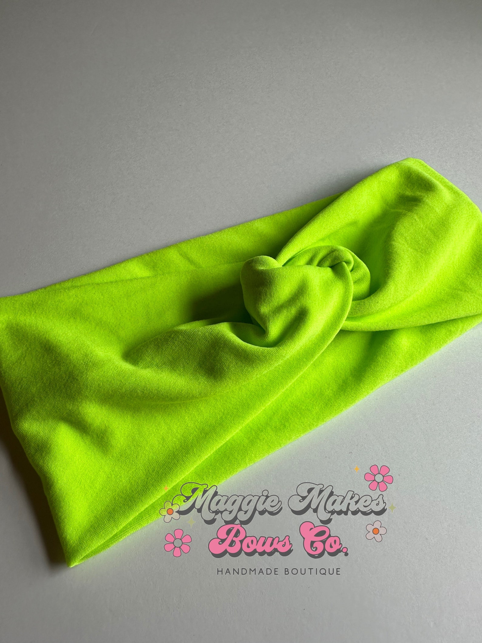 Neon Twist Headbands, Neon Green Twist Headbands, Adult Headbands ...