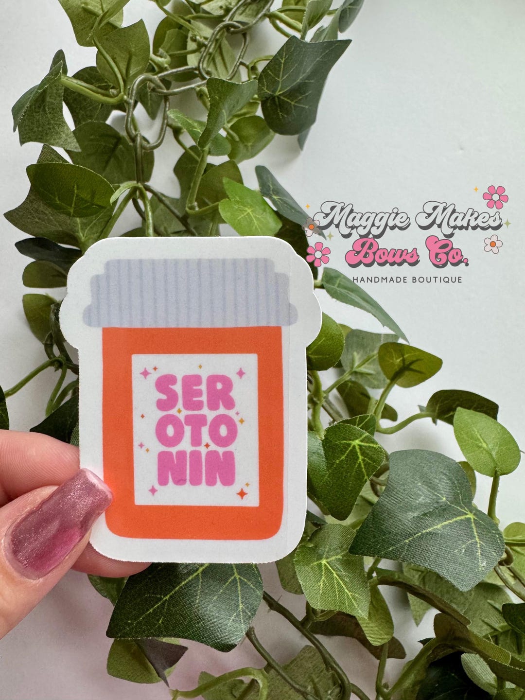 Mental Health Sticker, Serotonin Sticker, Take Your Meds, Meds, Laptop ...