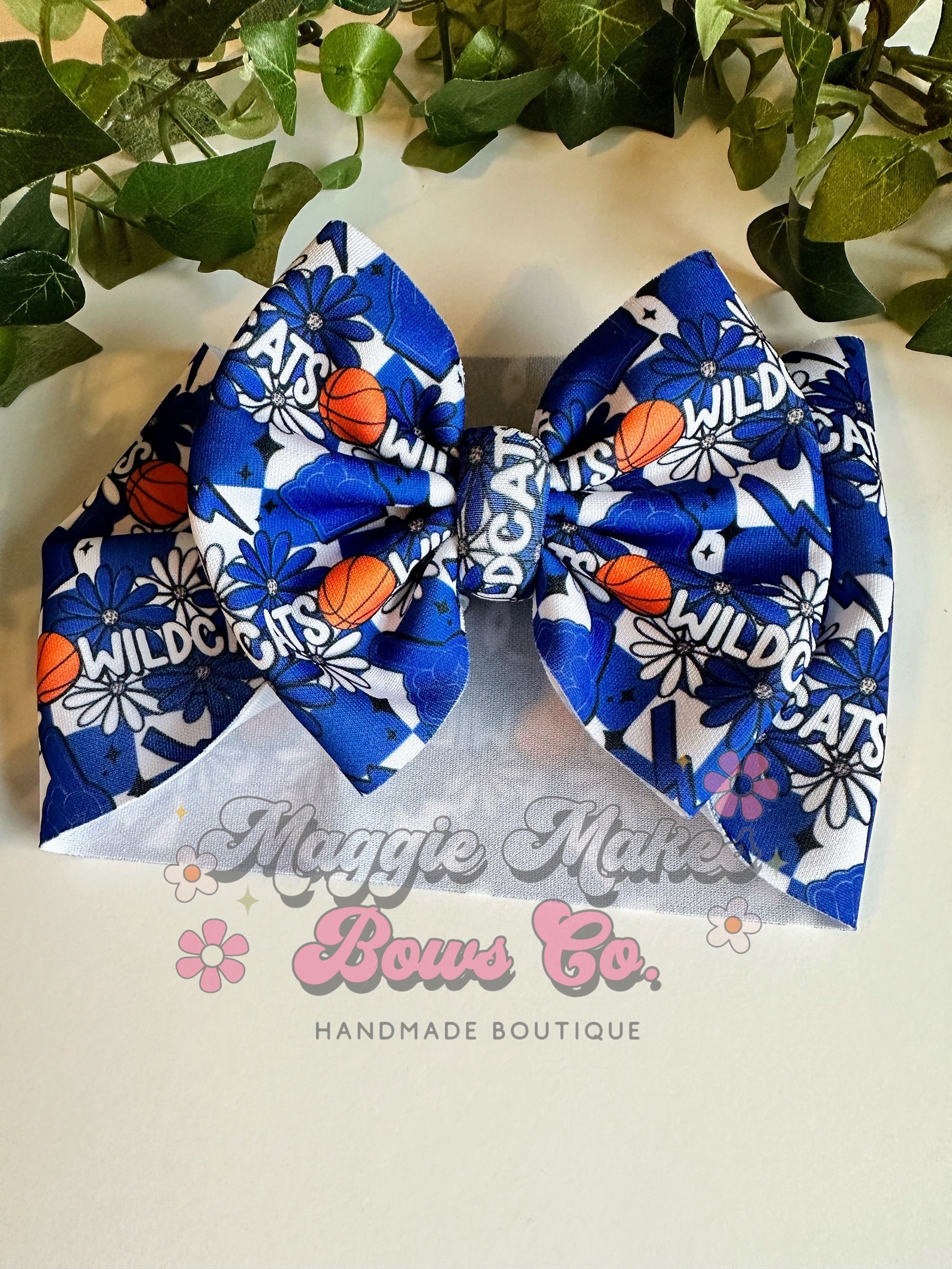 Basketball Headwrap Bow, Basketball Bows, College Basketball Headwrap ...