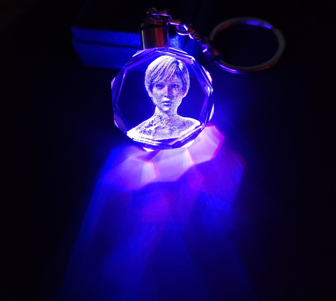 Resident Evil Rebecca Chambers Color Changing LED Premium Crystal Laser ...
