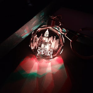 Bioshock Rapture Color Changing LED Premium Crystal Laser Engraved 2D ...
