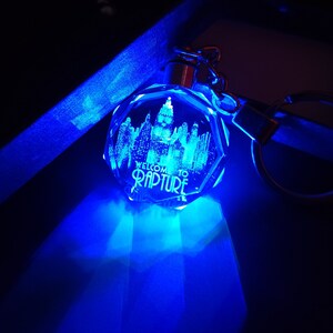 Bioshock Rapture Color Changing LED Premium Crystal Laser Engraved 2D ...