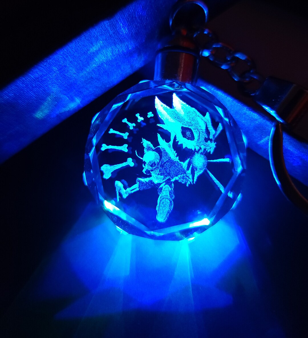 Undertale Sans Color Changing LED Premium Crystal Laser Engraved 2D ...