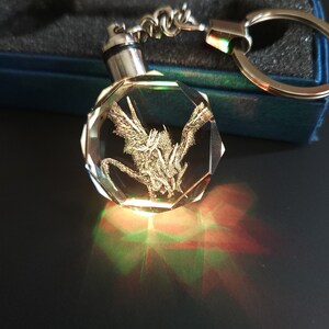 Velkhana Color Changing LED Premium Crystal Laser Engraved 2D Picture ...