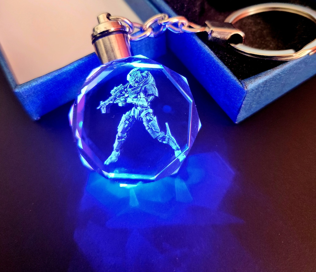 Mass Effect Garrus Vakarian Color Changing LED Premium Crystal Laser ...