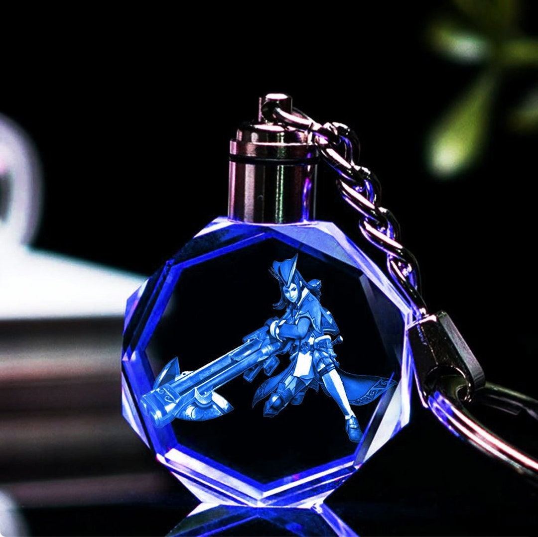 Monster Hunter Dame Luchika Color Changing LED Premium Crystal Laser ...