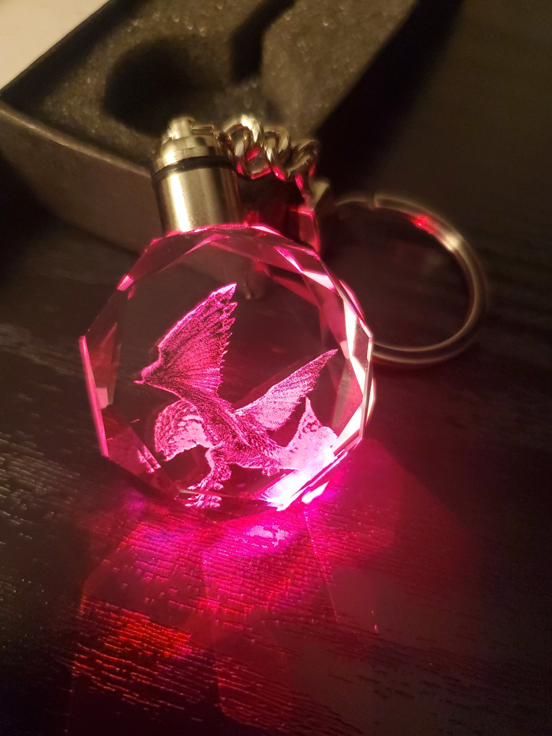 Bazelgeuse Color Changing LED Premium Crystal Laser Engraved 2D Picture ...