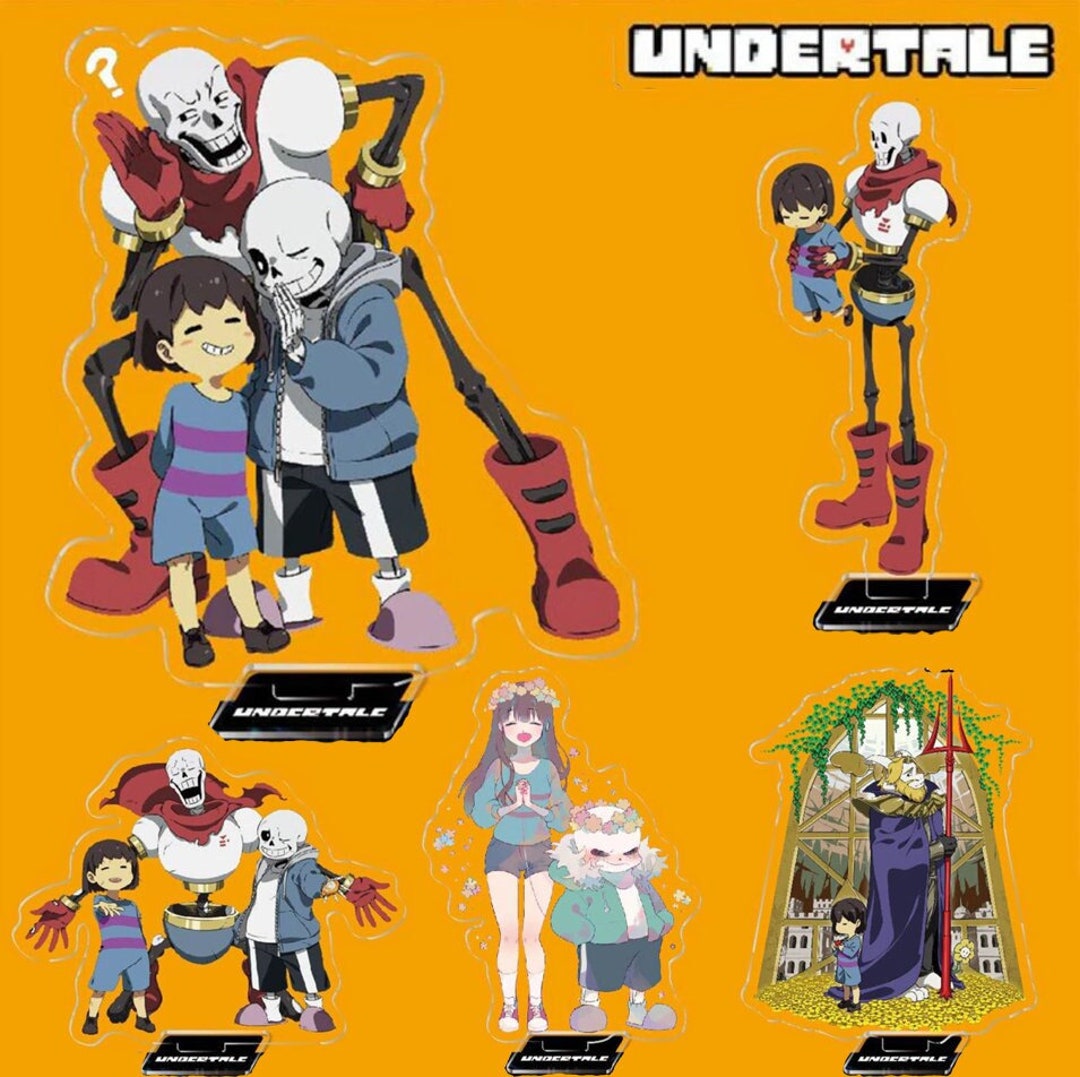 Undertale Frisk 6.7 Acrylic Plate Stand Decoration - Etsy